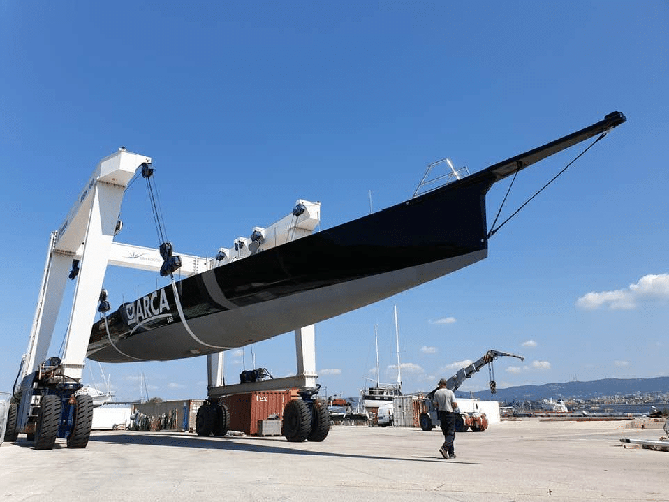 Arca SGR Wild Thing: nuovo running rigging - Armare Ropes