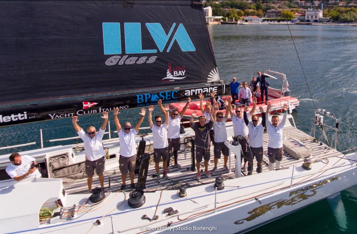 Pendragon: Line Honours nella Rounditaly - Armare Ropes