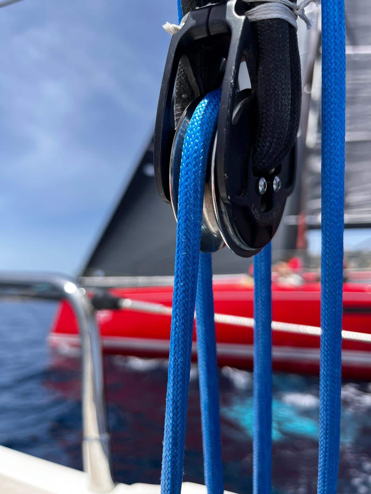 New runner tails for the Swan 50 “Django” - Armare Ropes
