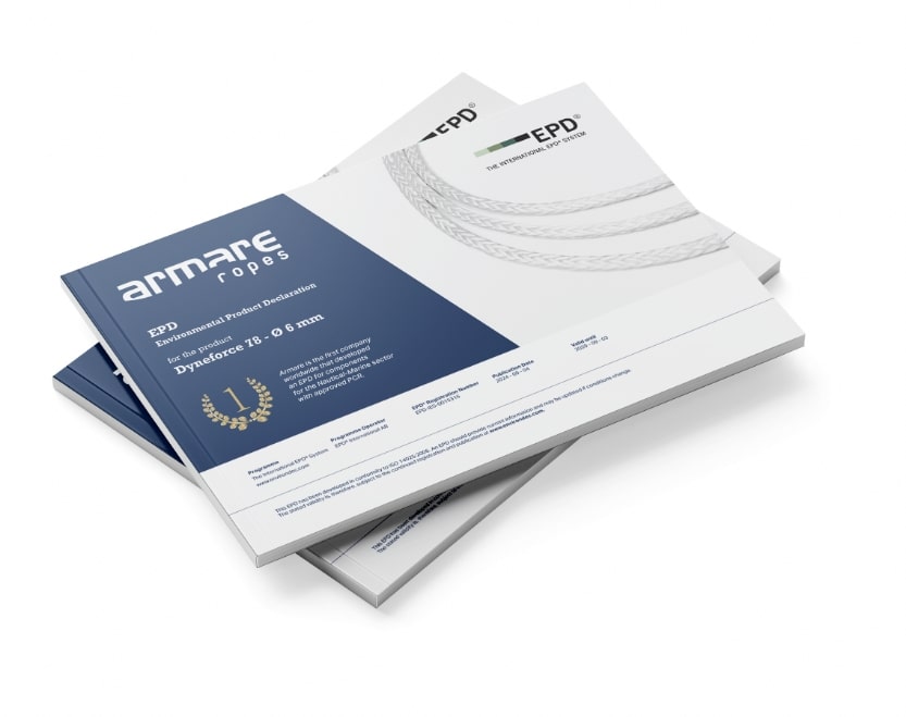 Armare Ropes releases the first EPDs for marine ropes